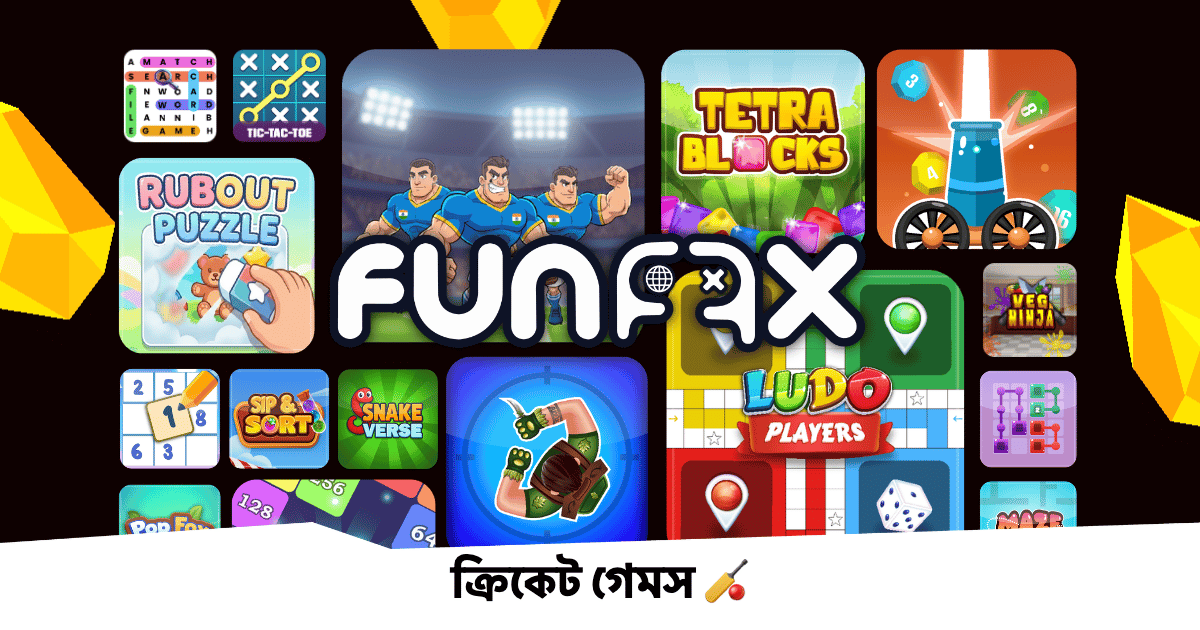 ক্রিকেট গেমস 🏏 - ফ্রি অনলাইনে খেলুন! Funox